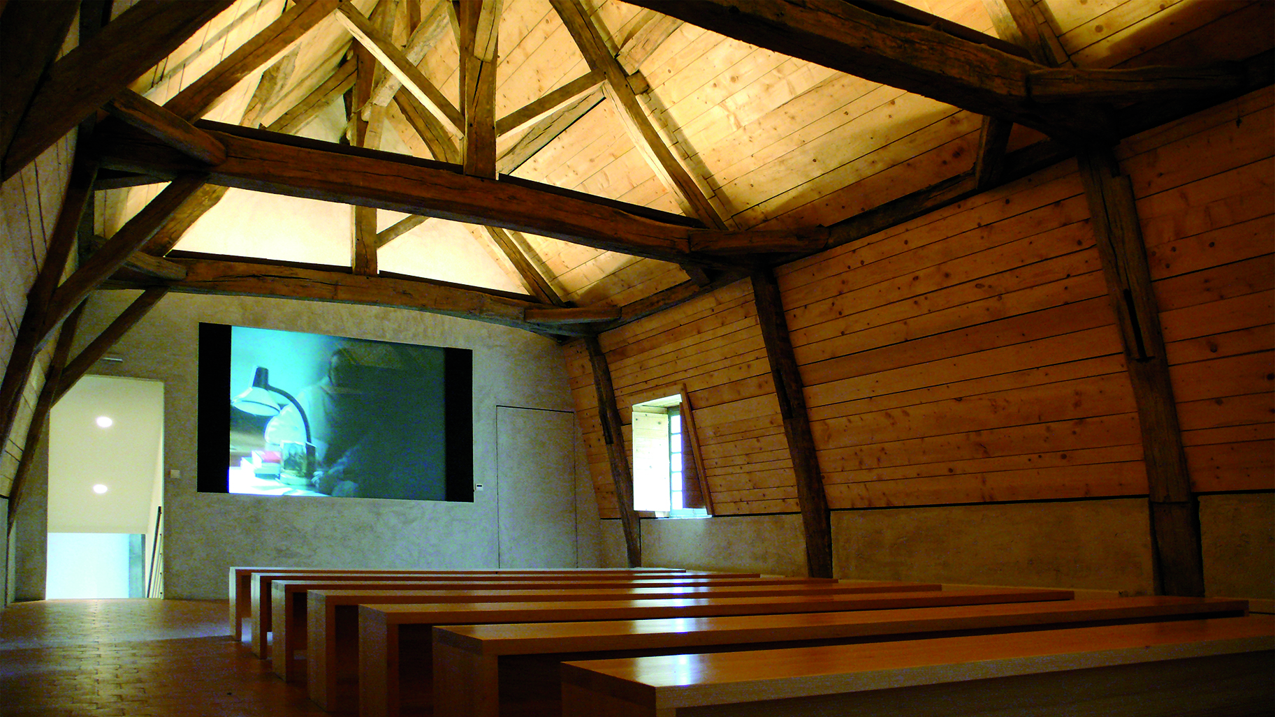 Exhibition hall of Sept fons abbey - OFFICINE D'ARCHITECTURE